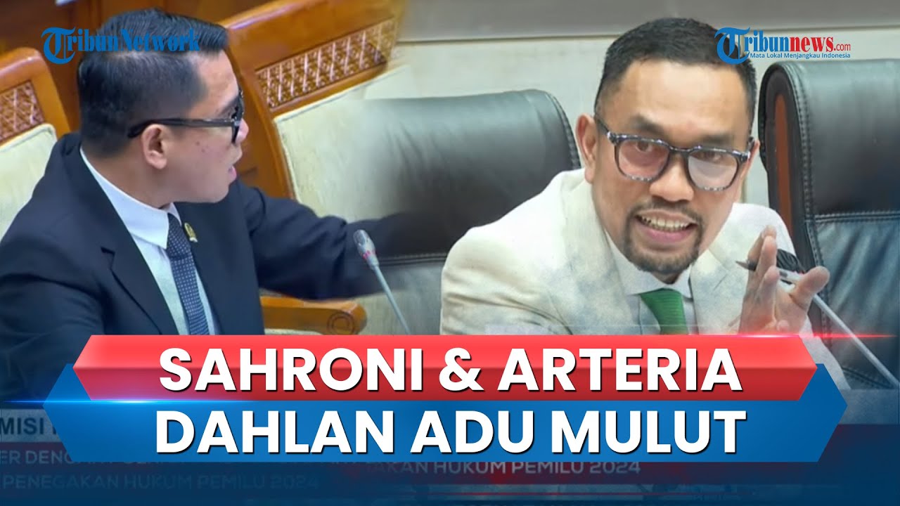 Momen Sahroni & Arteria Dahlan Adu Mulut saat Raker Komisi III DPR RI ... Momen Sahroni & Arteria Dahlan Adu Mulut saat Raker Komisi III DPR RI ...
