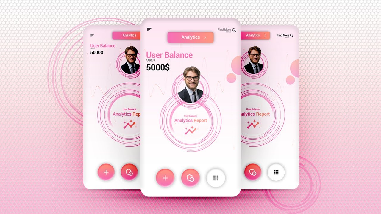 How To Design App User Interface | UI Design | Adobe Photoshop Tutorial