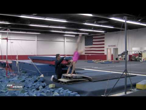 vault drill – beatboard into the pit – Gymnastics Coaching.com