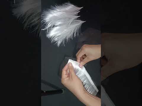 DIY|Rayung making from satin ribbon| ribbon Flower #ytshort #diy #ribbonflower