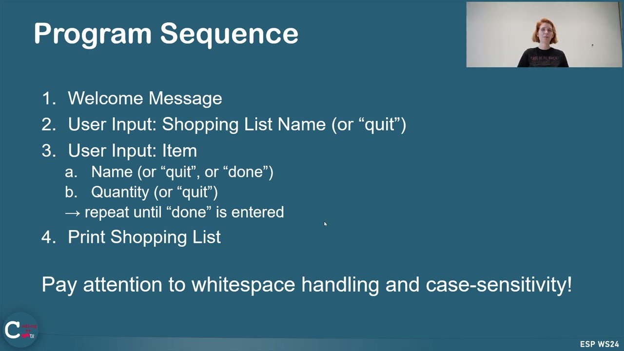 ESP - Assignment 3 Intro