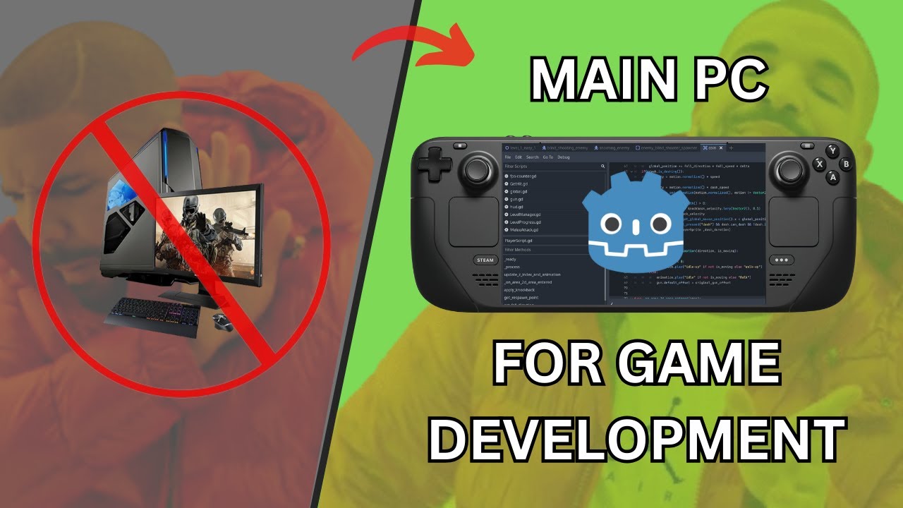 Steam Deck OLED: My Main PC & Game Development Machine