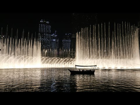 Breathtaking Dancing Fountain Show at DubaiMall | Stunning Burj Khalifa Views | LuxuryDubai in 4K