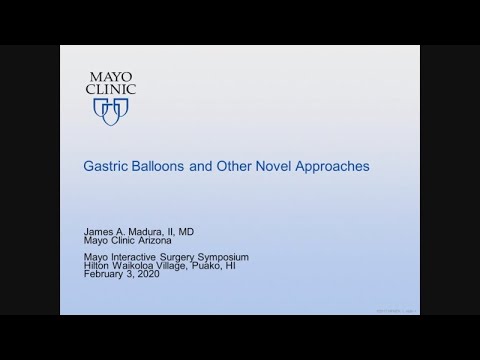 Gastric Balloons and Other Novel Approaches by James A. Madura, II, MD | Preview