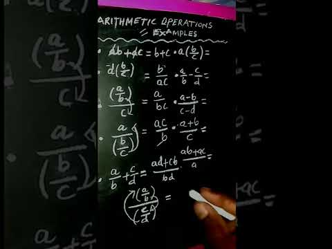 Arithmetic Operations Examples #shorts