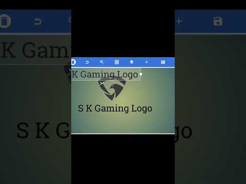 #company SK Gaming Company Logo Design || How to make Gaming logo design Pixellab || sudhir editing