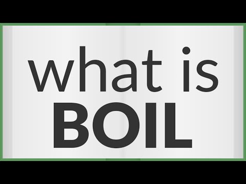 Boil | meaning of Boil
