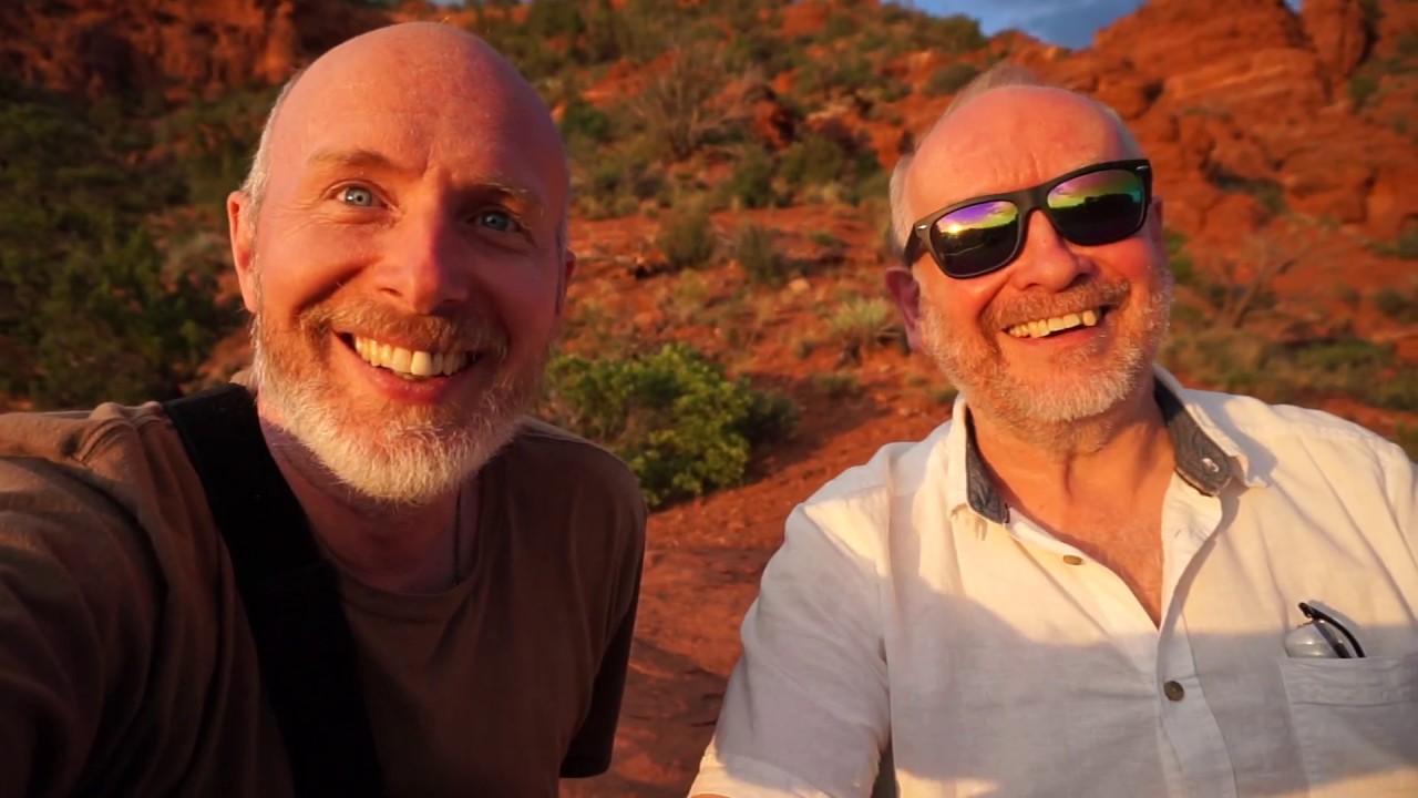 Derek and Richard From Sedona to Urbino