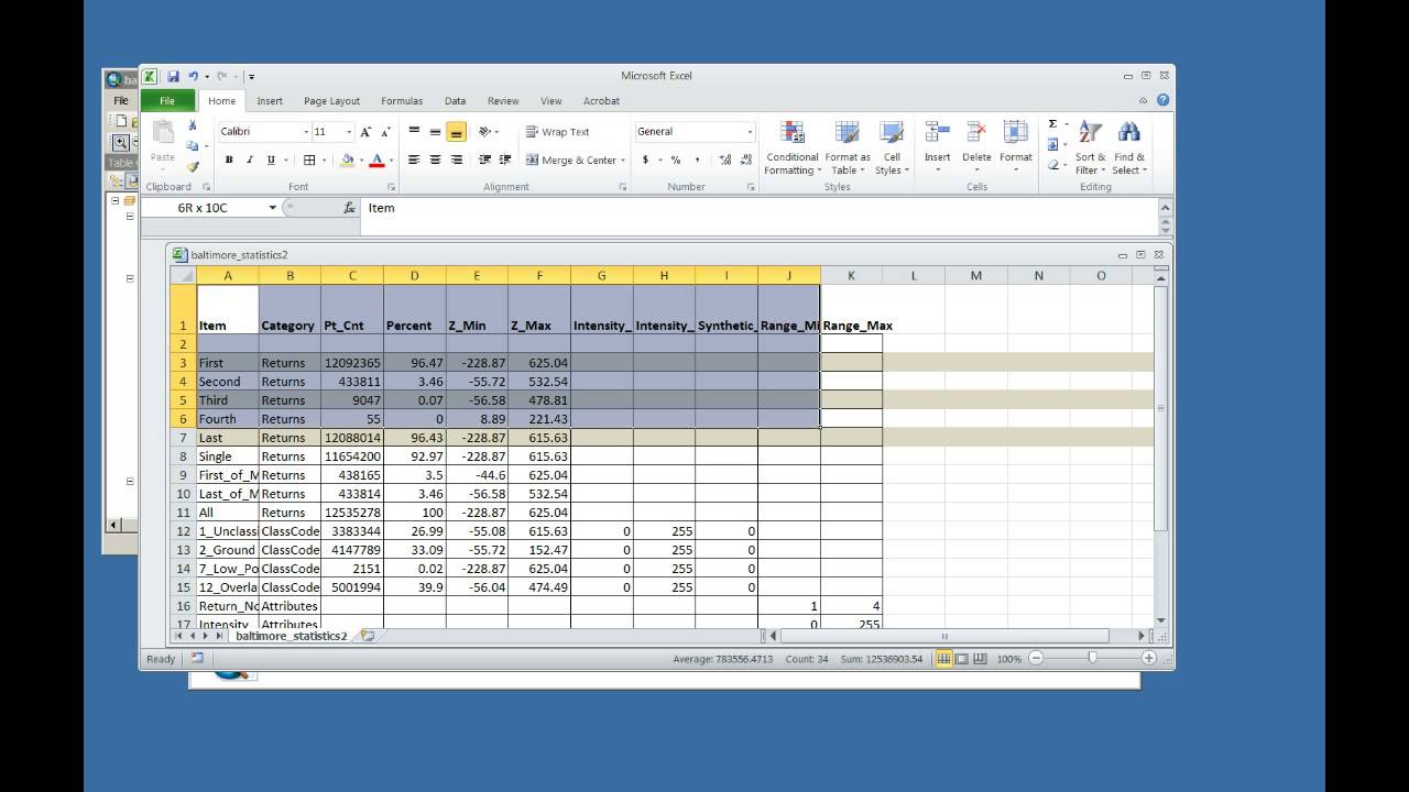 Lidar Basics Lesson 1