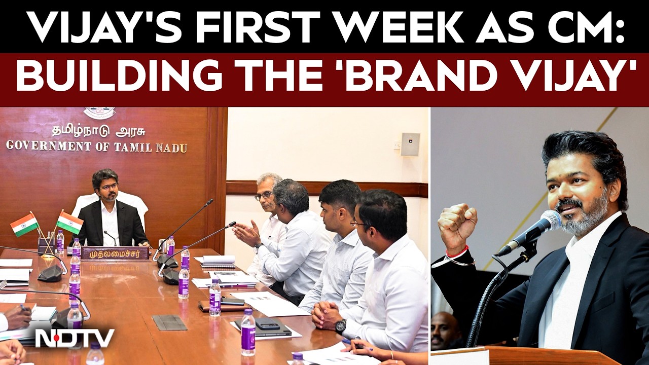Vijay Latest News | Vijay's First Week As Tamil Nadu CM: Building The 'Brand Vijay'