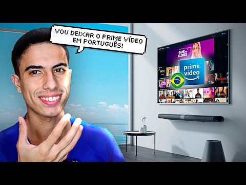 Como MUDAR IDIOMA do AMAZON PRIME VÍDEO na SMART TV!