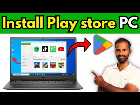 ✅How to Install Play Store in Laptop/PC | Google Play Store - 2024