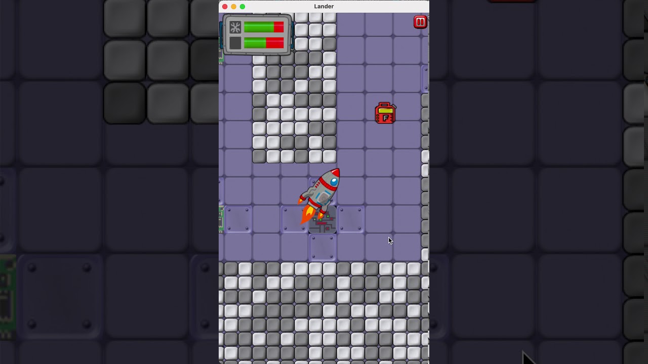 LibGDX - Lander with source code.