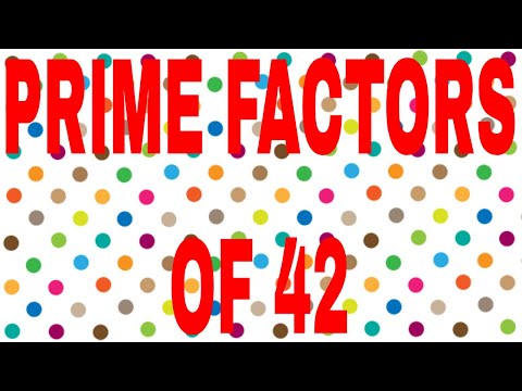 Prime factors of 42
