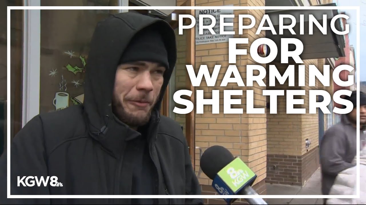 Multnomah County, Portland prepare to open warming shelters ahead of ice storm