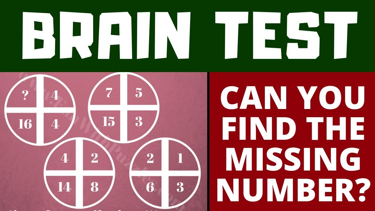 Can you find the Missing Number? | Train your Brain |  #IQ Test