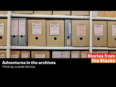Adventures in the archives: Thinking outside the box