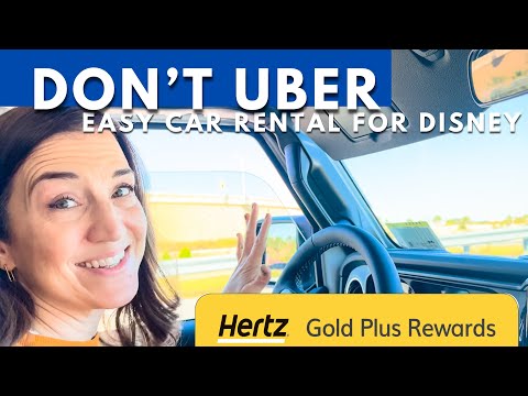 Renting a Car at Orlando Airport (MCO) with Hertz β Easy Gold Plus Pickup for Disney & Cruises!