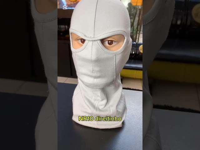 Capuz balaclava Atpv 14,0 risco 2 Antichama NR10 eletricista CA51070 ...
