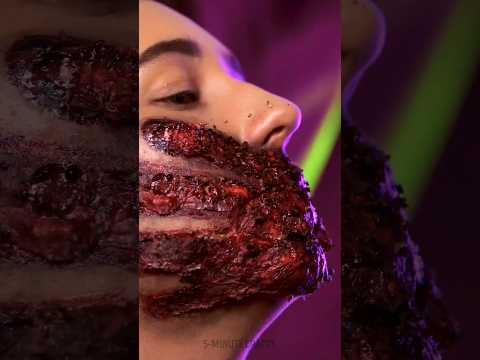 Spooky, Scary Makeup for Halloween 🎃 #beauty #halloween #halloweenmakeup