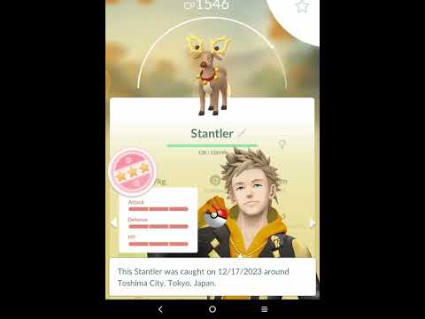 I got perfect stantler and Eevee