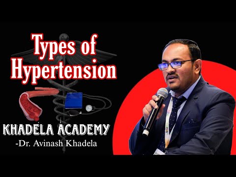Types of Hypertension | Dr. Avinash Khadela | Khadela Academy