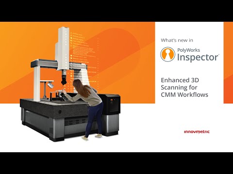 CMM Scanning Reimagined in PolyWorks 2025 đź’Ą | Boost Surface Inspection Like Never Before!