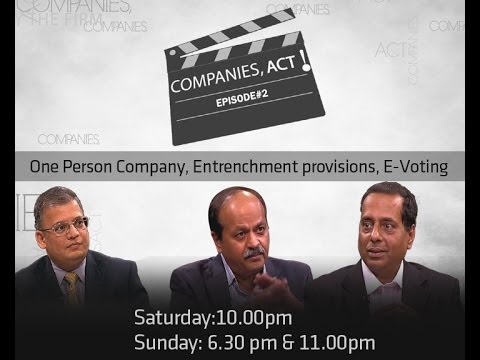 Companies, Act Episode 2: Incorporation, Management & KMP Remuneration