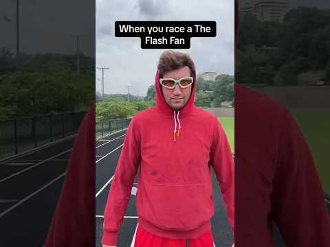 when you race the Flash fan #flash #shorts #viral #dc #amazing #funny #comedy #fyp #tiktok