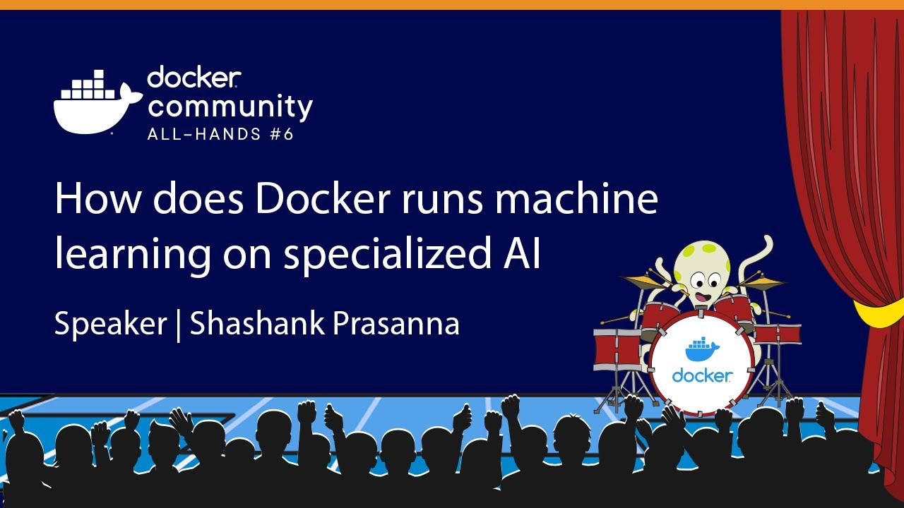 How does Docker run machine learning on specialized AI