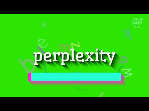 How to say "perplexity"! (High Quality Voices)