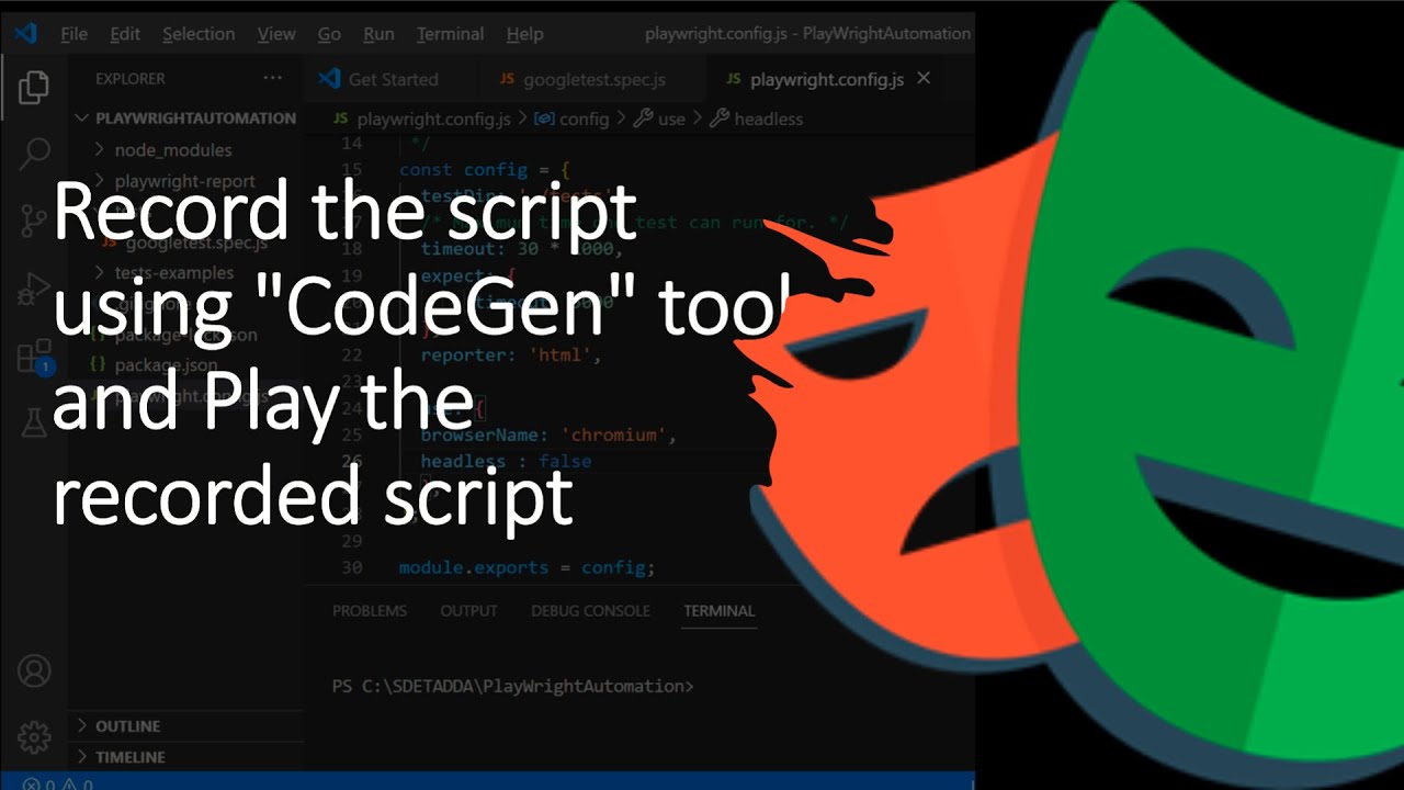Record the script using 