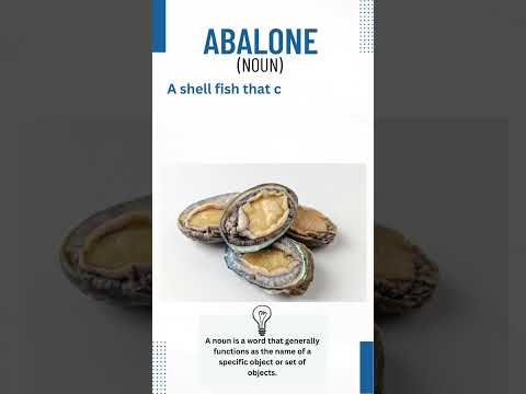 Abalone | Oxford English Dictionary
