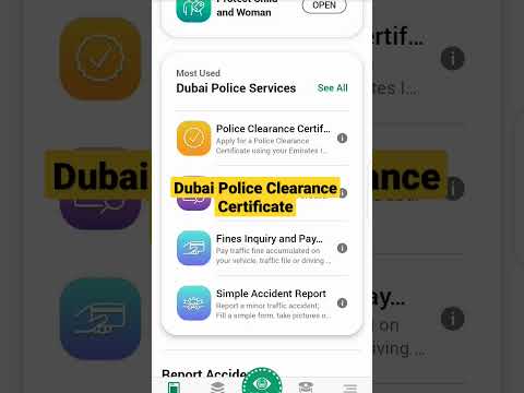 #dubai #police #clearance #certificate