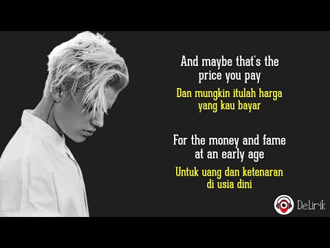 Lonely - Justin Bieber & Benny Blanco (Lirik Lagu Terjemahan)