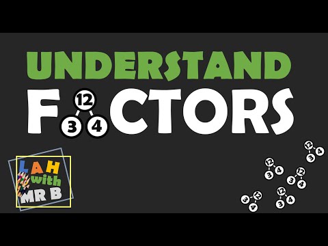 What are Factors? How to Find Common Factors and the Greatest Common Factor
