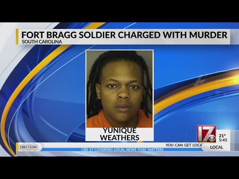 Fort Bragg Army specialist charged in South Carolina murder