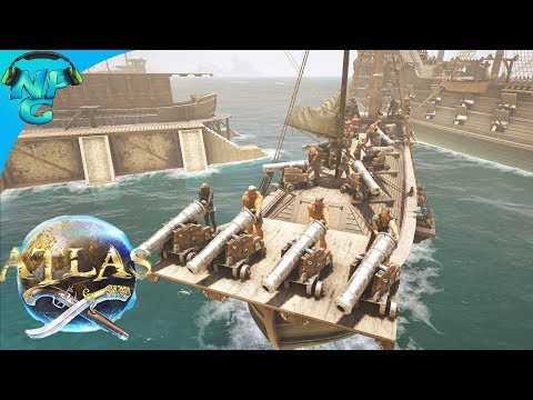 ATLAS - Solo Crew Ship Sinker and Ultimate Galleon Design! Best Ship Sinking Builds! E16