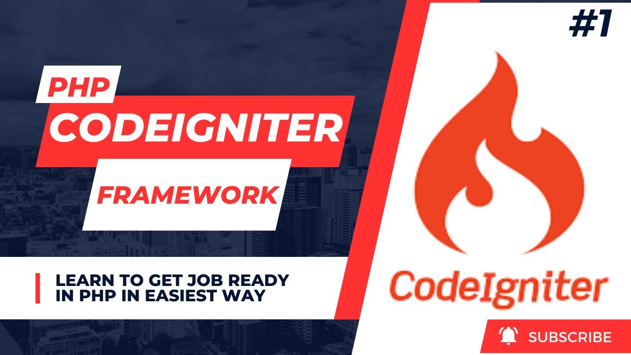 codeigniter tutorial - 1 | Introduction & Installation CodeIgniter - 3 #codeigniter