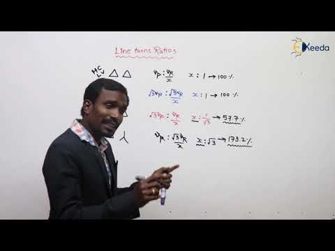Understanding Line Turns Ratios In Electrical Machines - GATE Video Lecture - Electrical ...