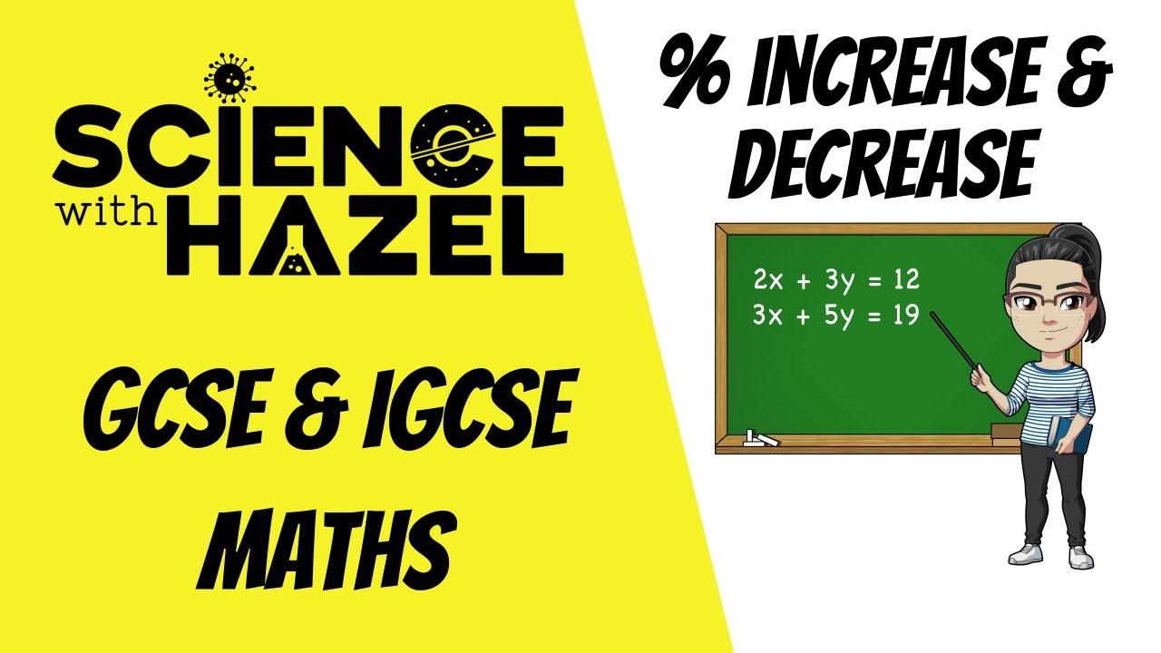 Percentage Increase And Decrease | GCSE & IGCSE Maths | AQA, Edexcel, CIE, OCR