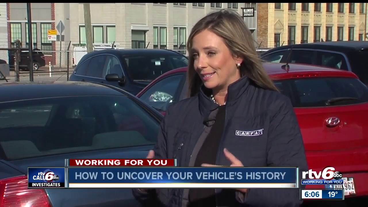 How to uncover your vehicle's history