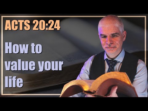 What is most important? – Acts 20:24 | 2-minute daily bible meditation ...