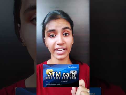 ATM Card vs Debit Card || Difference between ATM card and Debit card #youtubeshorts #banking