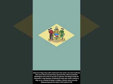 The Meaning Of Delaware flag