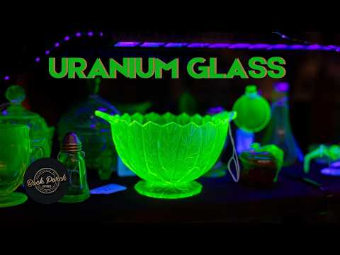 Beautiful New Uranium Glass Collection at Back Porch Antiques