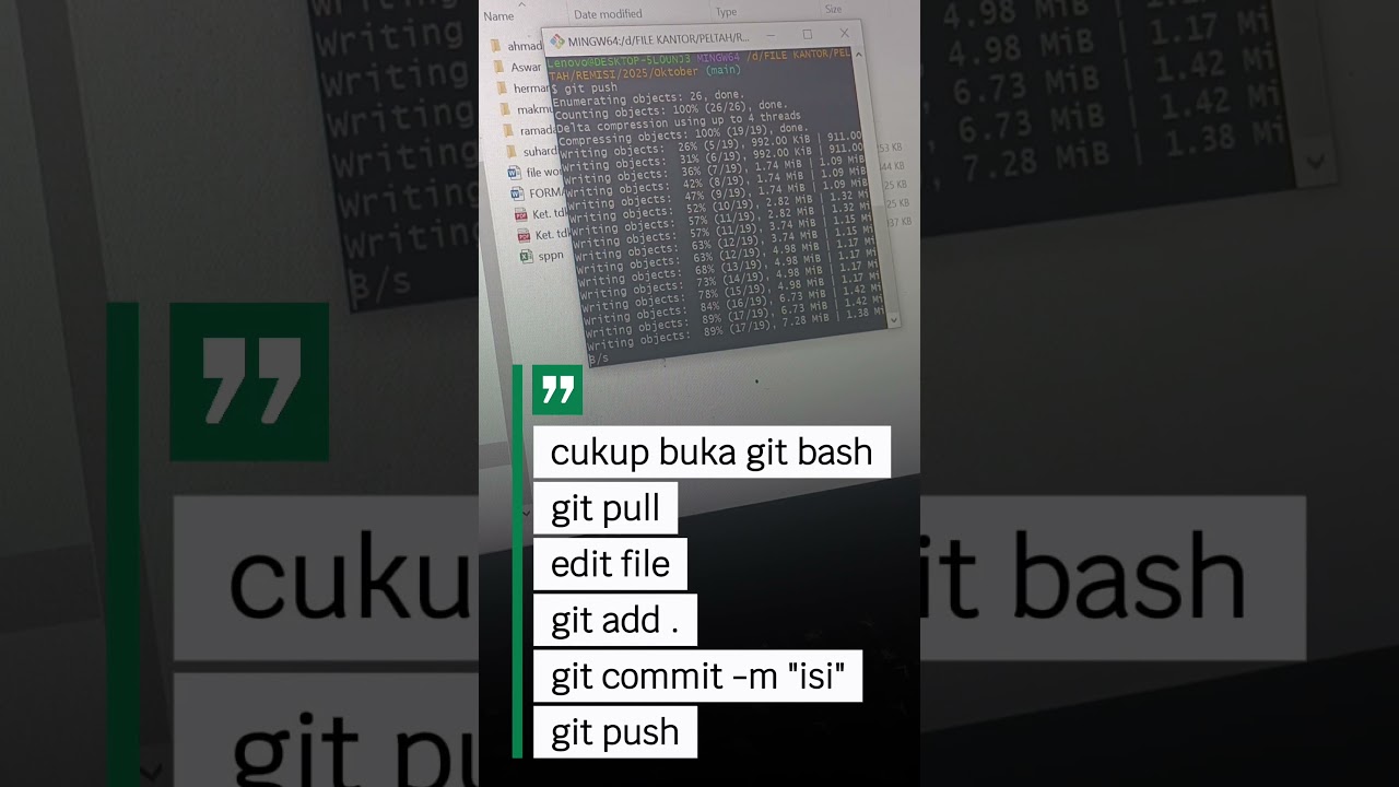 simpan file word pdf excel dg jumlah banyak di github