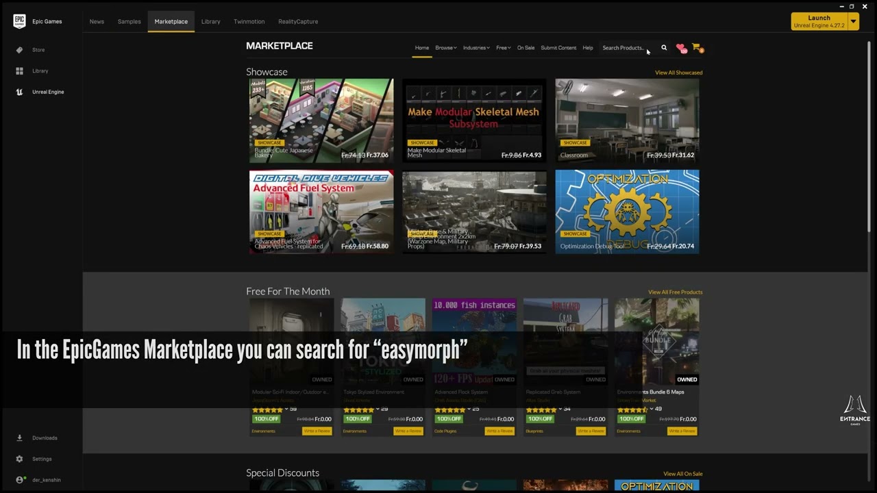 EasyMorph - Installation / Add to Project #unrealengine #tutorial