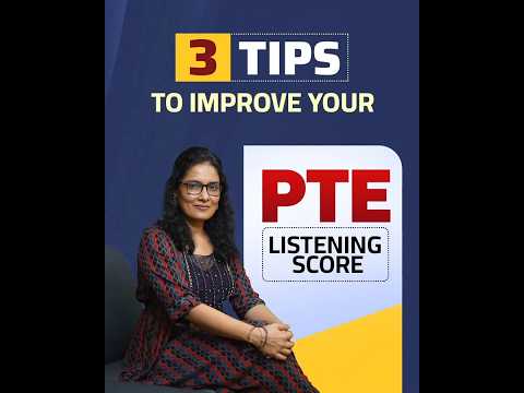 3 Tips to Improve PTE Listening Score | Best PTE Training in Kerala +91 9961919293, +91 8086776222
