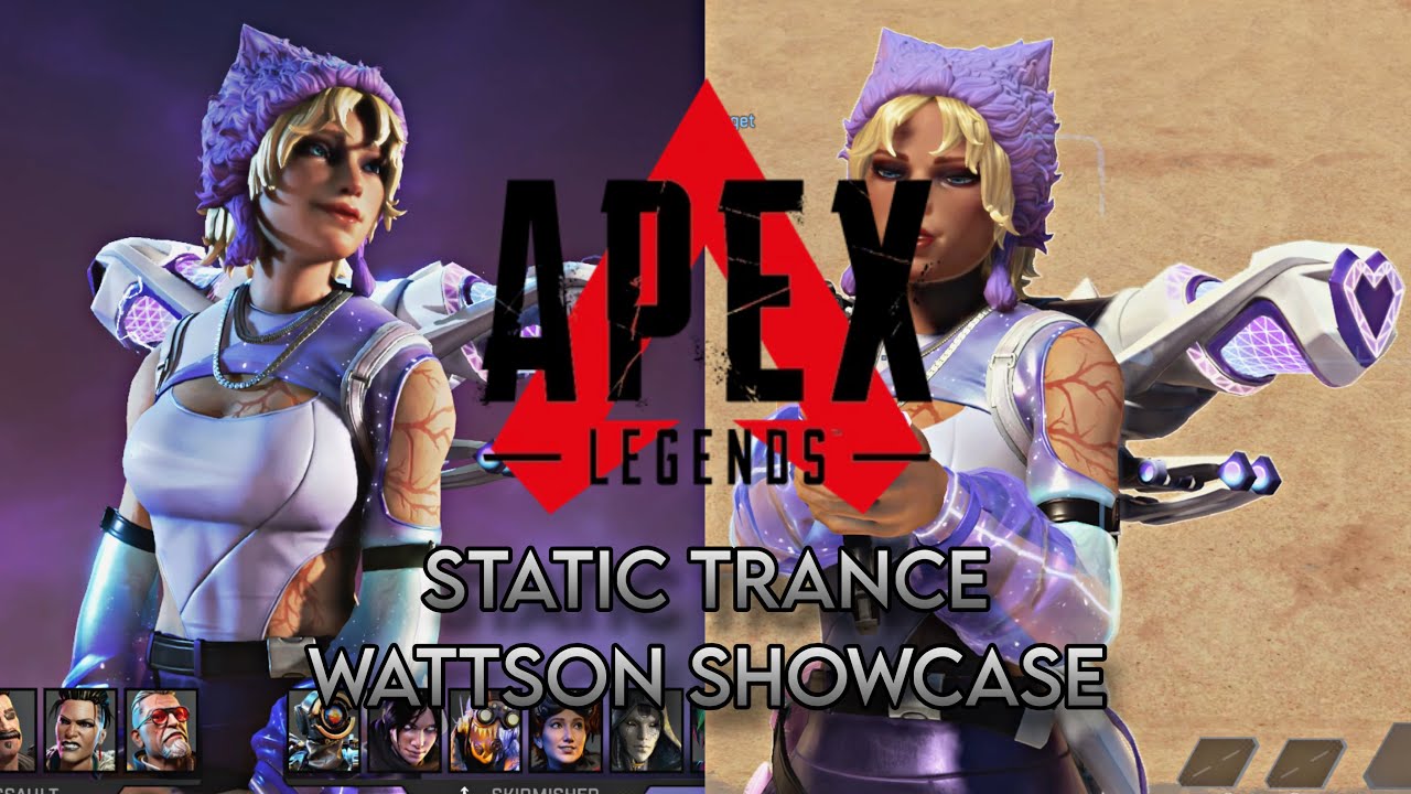Wattson Static Trance skin showcase (4k) - Apex Legends 